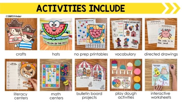 End of the Year Theme Days Activities: Beach, Pirate, Camping, & MORE ...