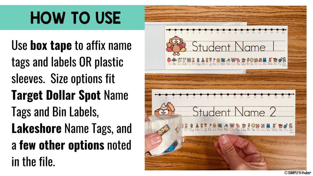 Editable Name Tags & Labels Bundle, Name Tracing Editable Name Plates ...