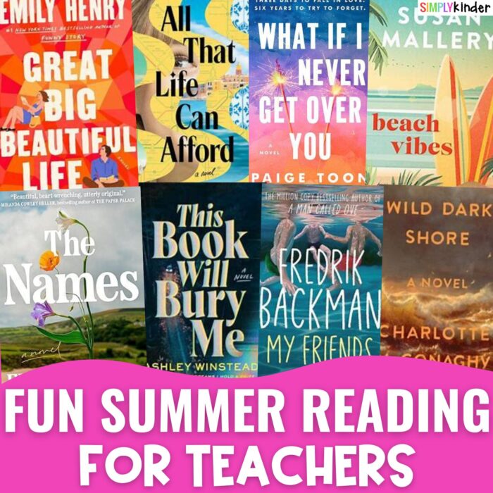 Fun Summer Reading List for Teachers - Simply Kinder
