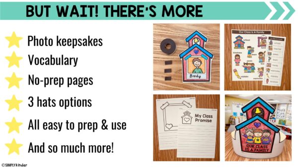 Our Class is a Family Activity, Bracelet, Bulletin Board, Craft, & MORE ...