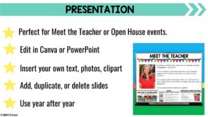 Meet the Teacher Night BUNDLE: Editable Sign-In, Forms, Stations ...