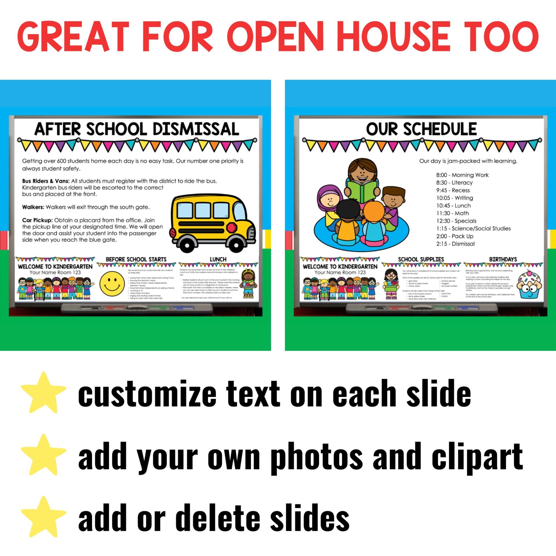 Editable Meet the Teacher Presentation - Simply Kinder