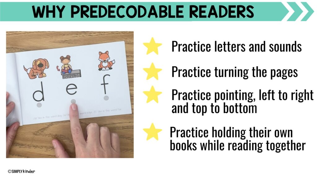Pre Readers Alphabet Books for Kindergarten and Pre-K, Emergent Books ...