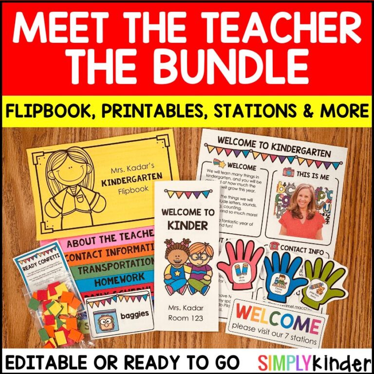 How to run a successful Meet the Teacher - Simply Kinder