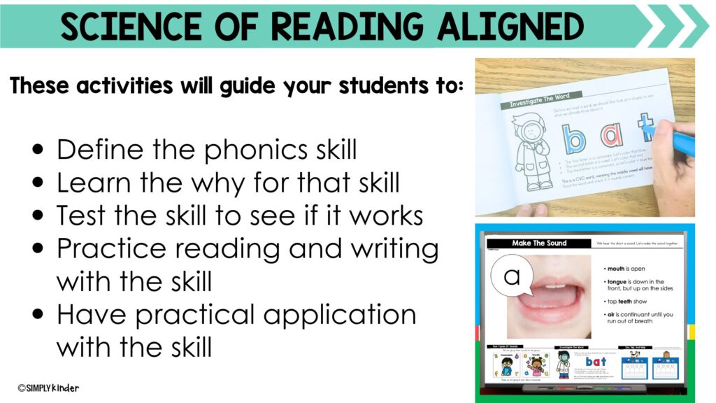 CVC Phonics Worksheets, Booklets, Posters & Teaching Slides, Science of ...