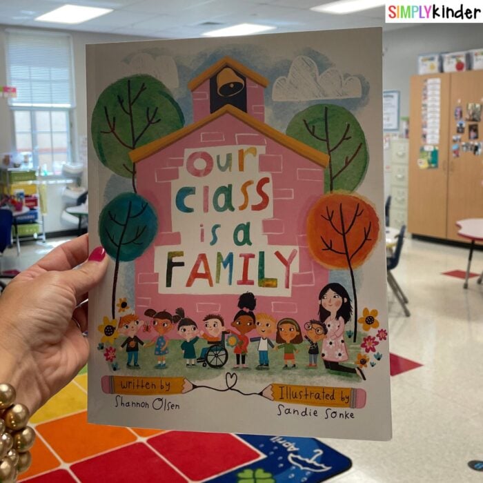 Our Class is a Family Book Activities - Simply Kinder