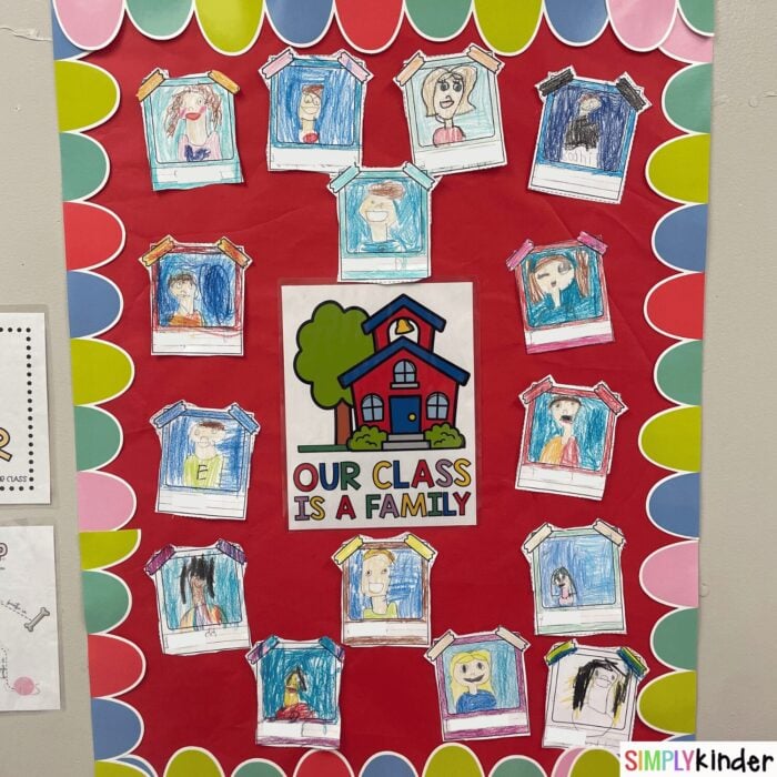 Our Class is a Family Book Activities - Simply Kinder