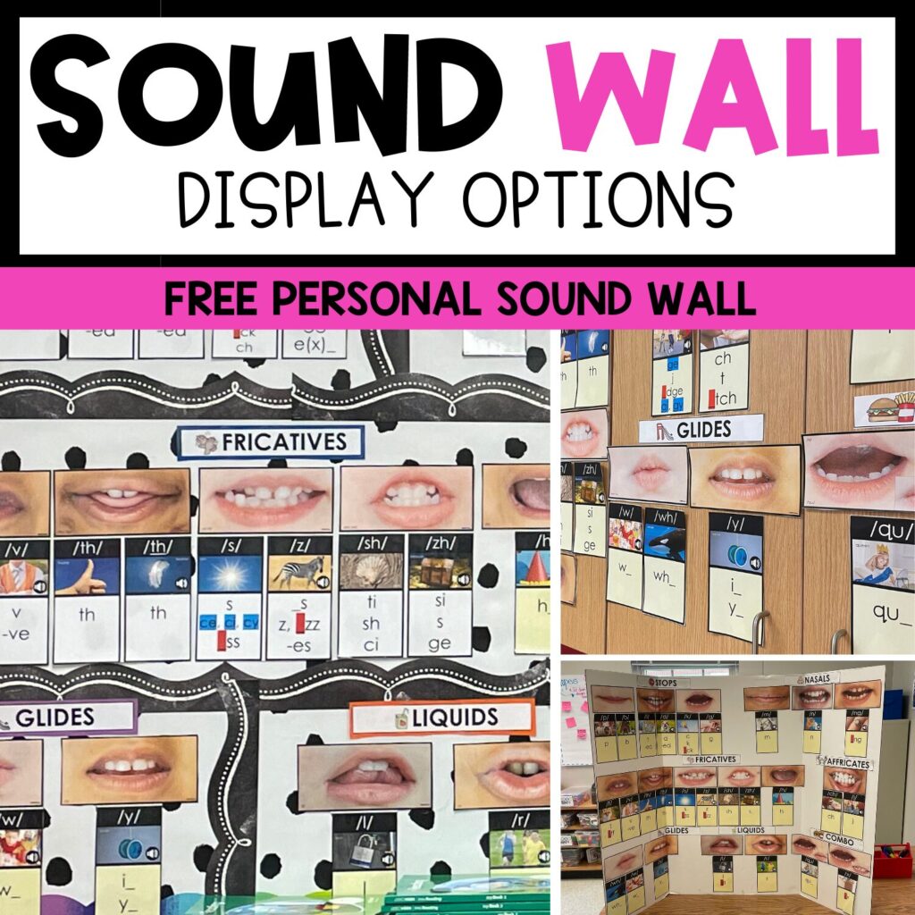Sound Wall Display Options - Simply Kinder