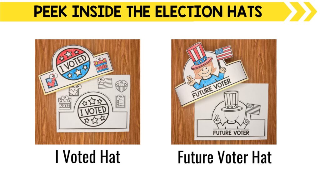 Election Day Hats, Printable Election Crowns - Simply Kinder