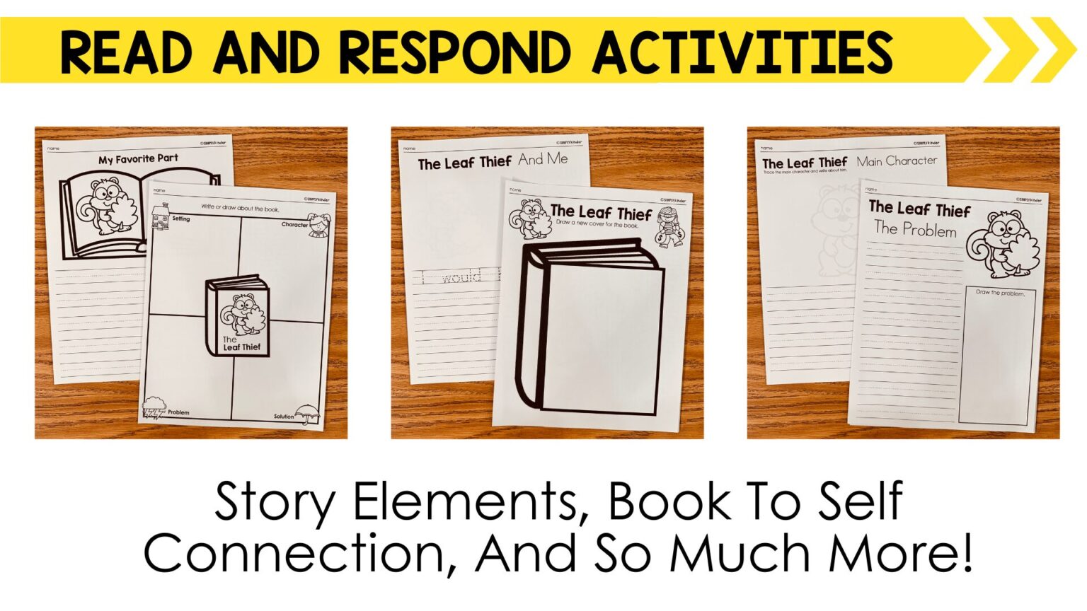 The Leaf Thief Book Craft, Hat, Centers, Printables & More - Simply Kinder