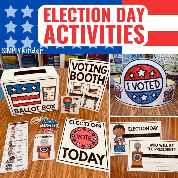 Election Day Activities For Kindergarten
