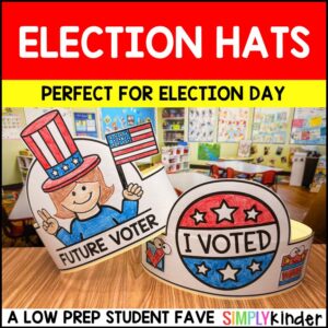 Election Day Hats, Printable Election Crowns - Simply Kinder