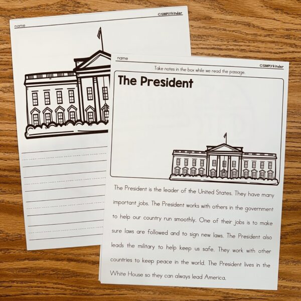 Election Day Activities For Kindergarten