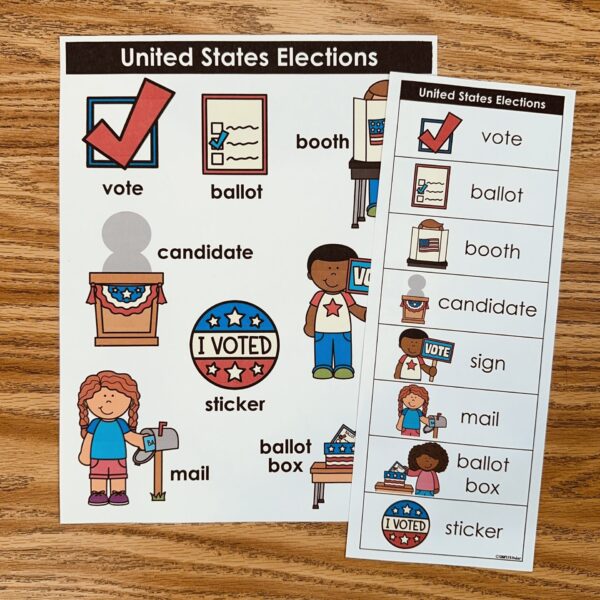 Election Day Activities For Kindergarten