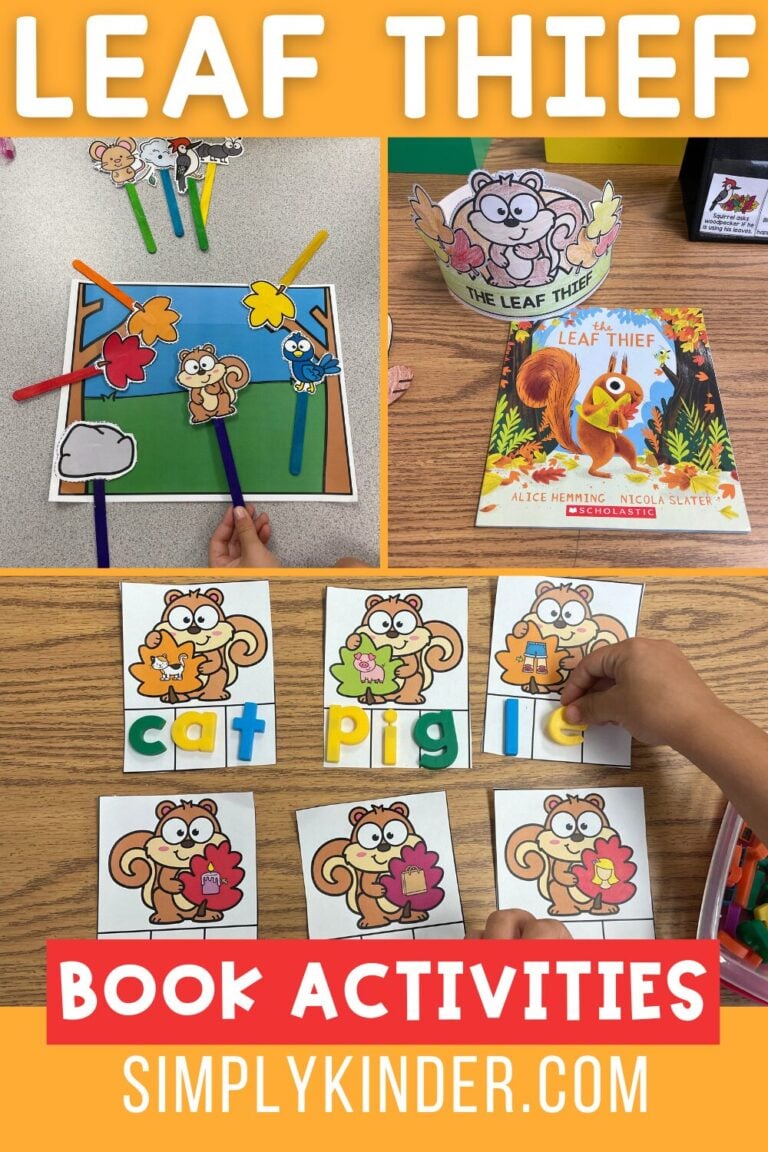 Leaf Thief Book Activities - Simply Kinder