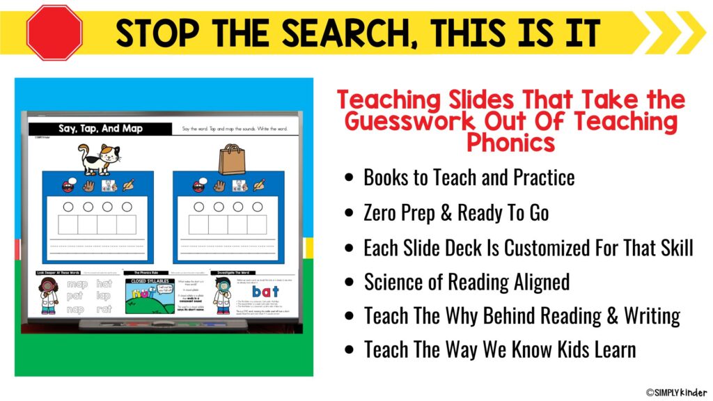 *BUNDLE UP* CVC Phonics Teaching Slides Kindergarten, Science of ...