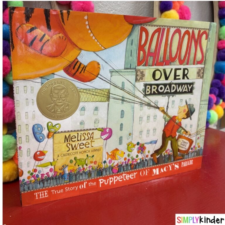 Balloons Over Broadway in Kindergarten - Simply Kinder