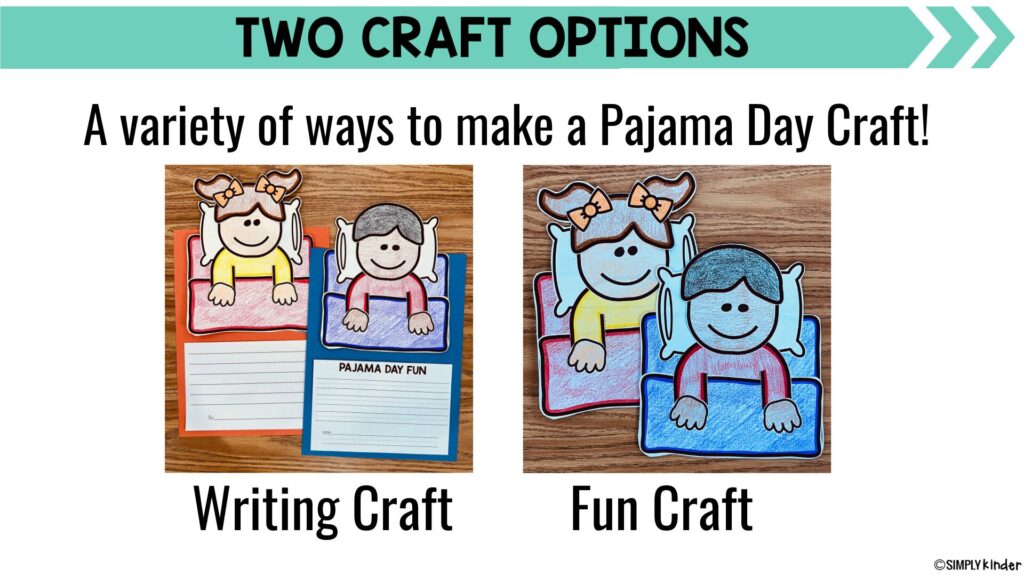 Pajama Day Winter Theme Day, Craft, Bulletin Boards, Literacy & Math ...