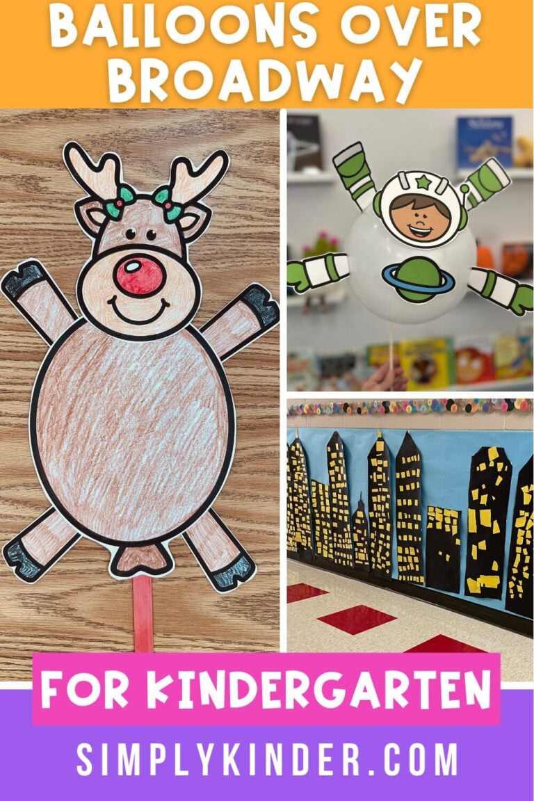 Balloons Over Broadway in Kindergarten - Simply Kinder