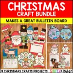 Christmas Crafts Kindergarten Activity BUNDLE: Bulletin Boards Crafts ...