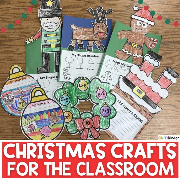 Free Printable Christmas Book to Inspire Your Kinders - Simply Kinder