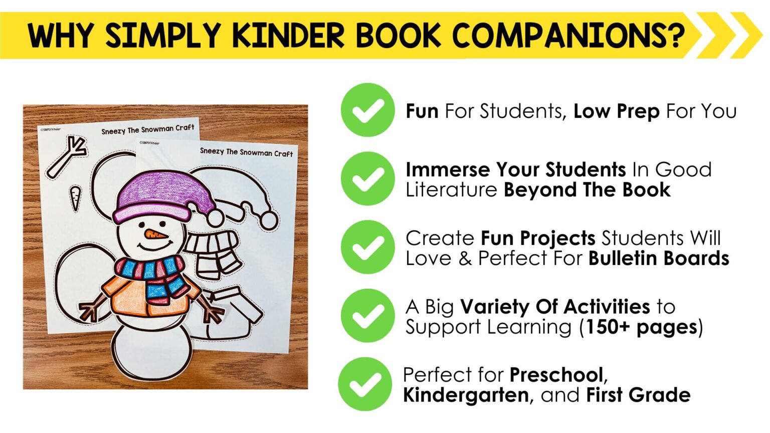 Sneezy the Snowman Activities, Sequencing, Crafts, Centers for ...