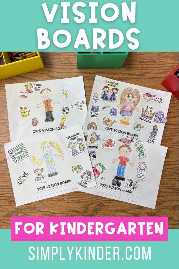 Vision Boards for Kindergarten - Simply Kinder