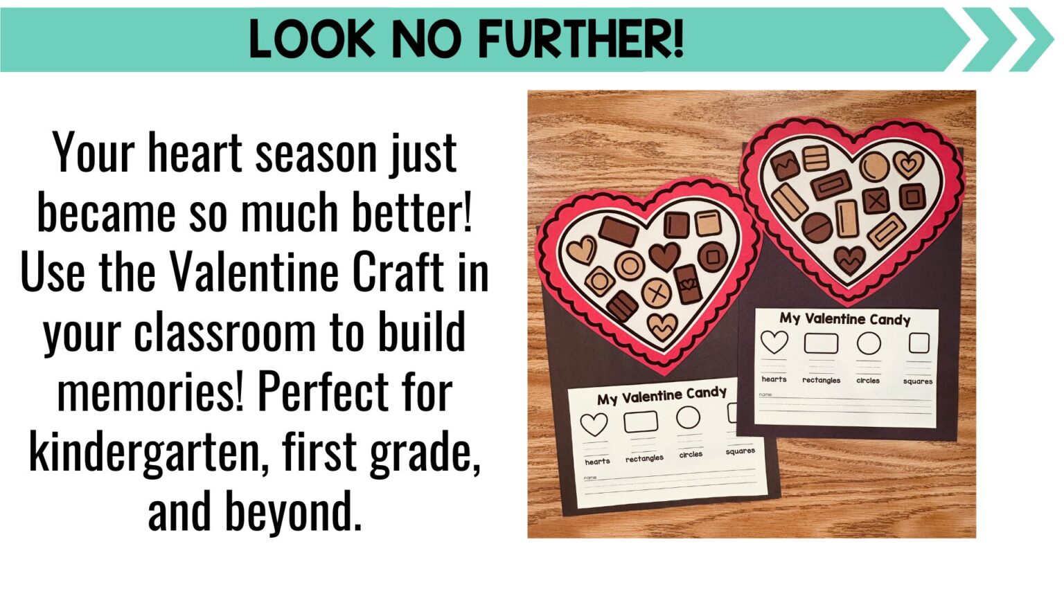 Valentine’s Day Candy Box Shape Craft - Simply Kinder