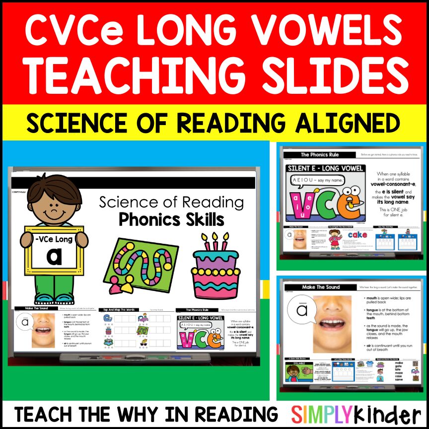 Digraph Words Phonics Teaching Slides Kindergarten, Science of Reading ...