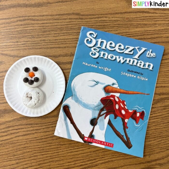 Sneezy the Snowman Book Companion - Simply Kinder