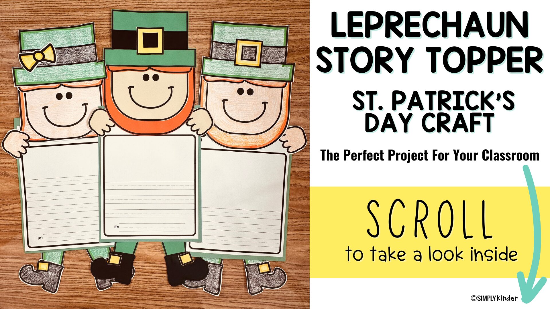 St. Patrick's Day Leprechaun Craft - St. Patricks Day Craft for ...