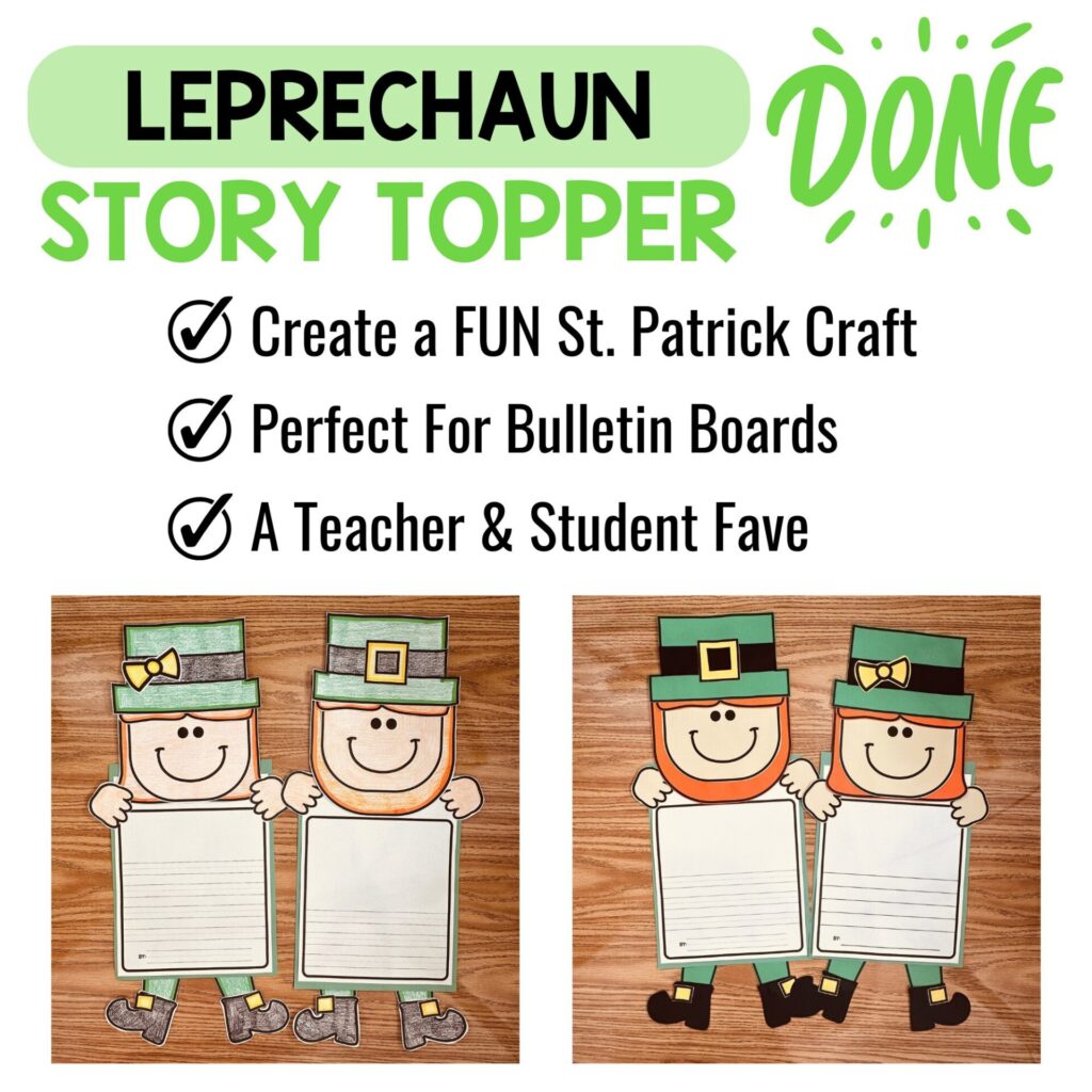 St. Patrick's Day Leprechaun Craft - St. Patricks Day Craft for ...