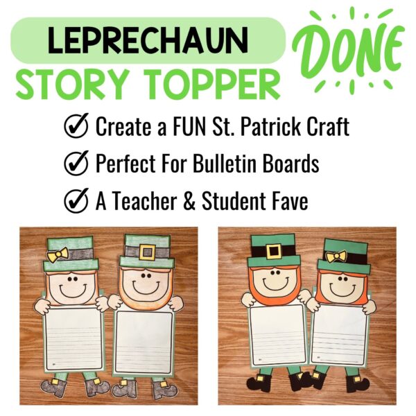 St. Patrick's Day Leprechaun Craft - St. Patricks Day Craft for ...