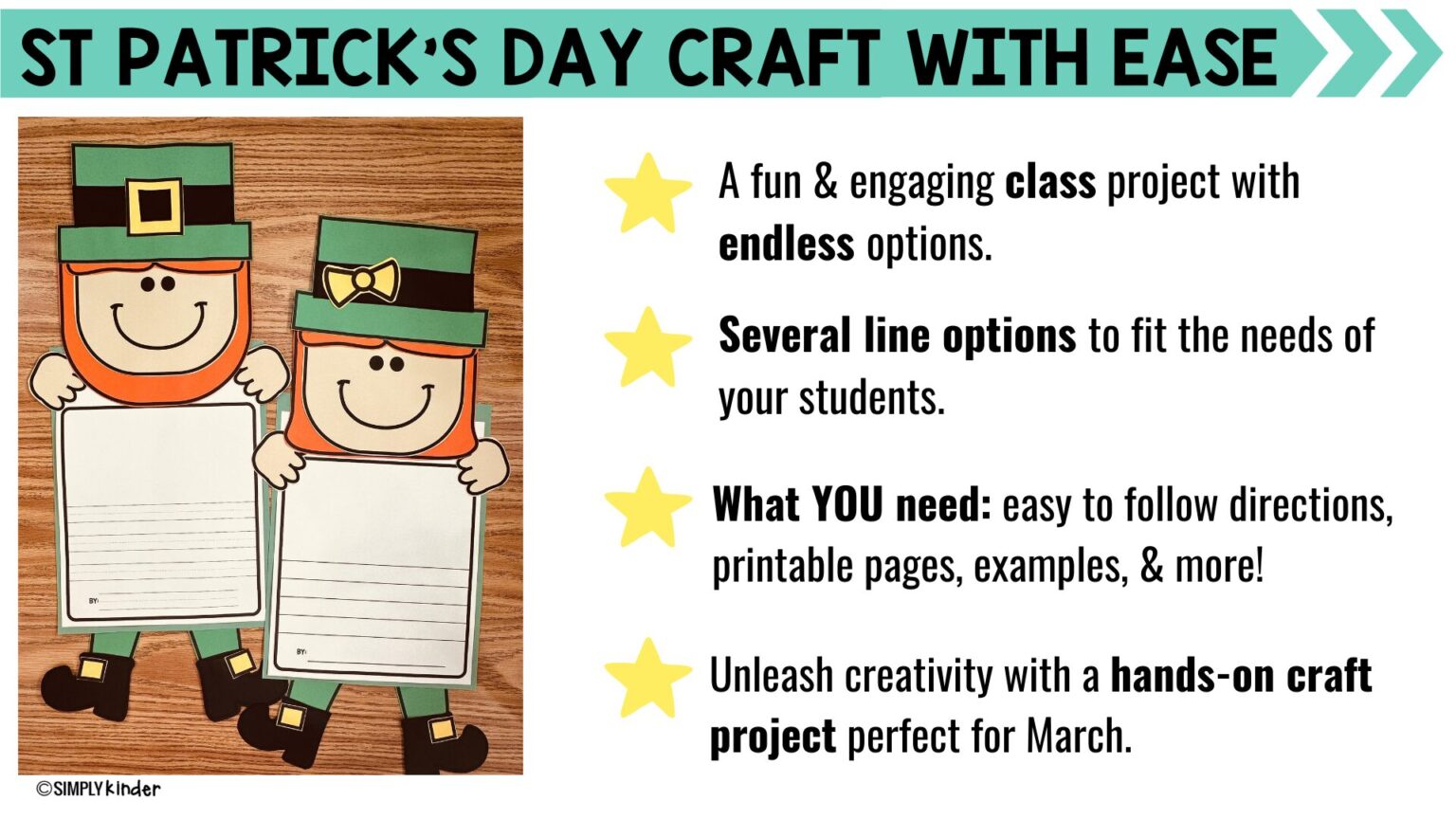St. Patrick's Day Leprechaun Craft - St. Patricks Day Craft for ...