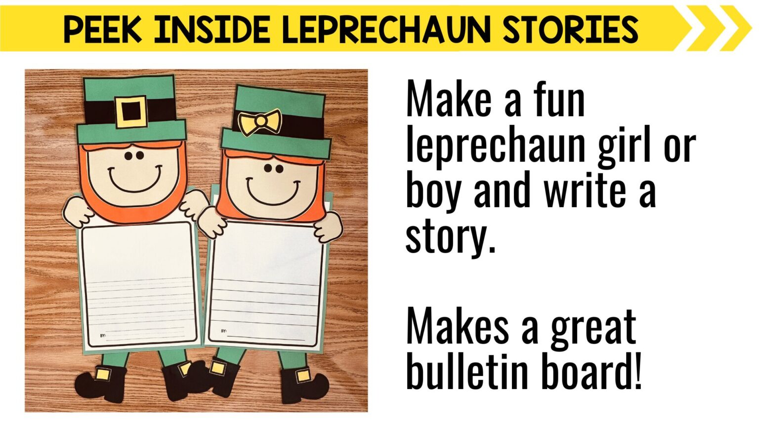 St. Patrick's Day Craft BUNDLE, St. Patrick's Day Bulletin Boards ...