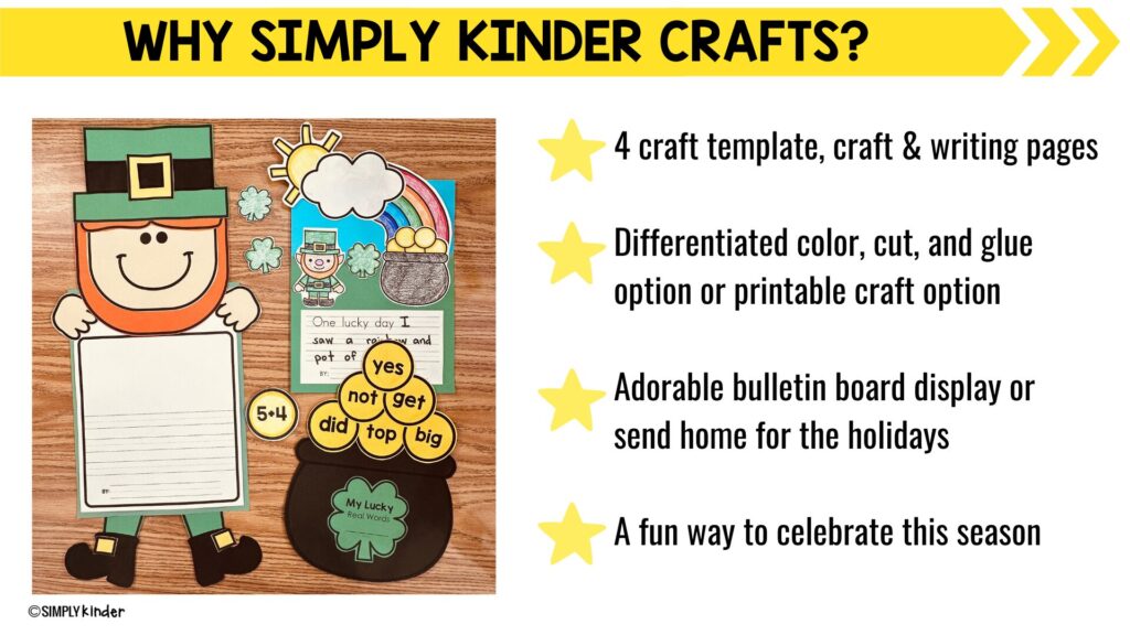 St. Patrick's Day Craft BUNDLE, St. Patrick's Day Bulletin Boards ...