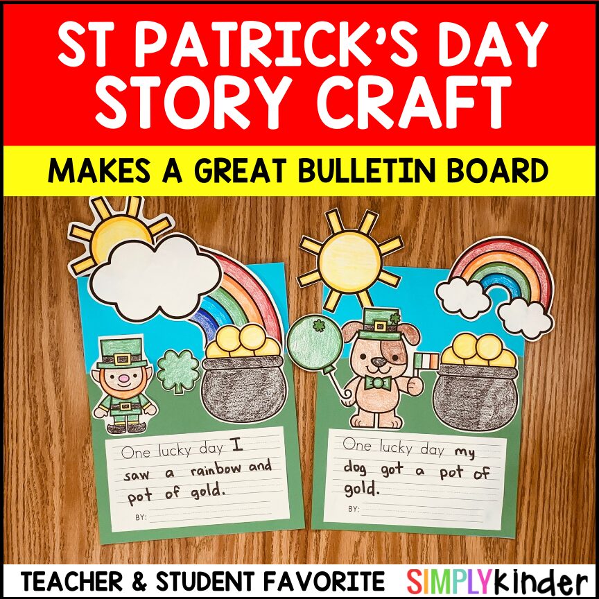 St. Patrick's Day Story Craft - St. Patricks Day Craft for Kindergarten ...