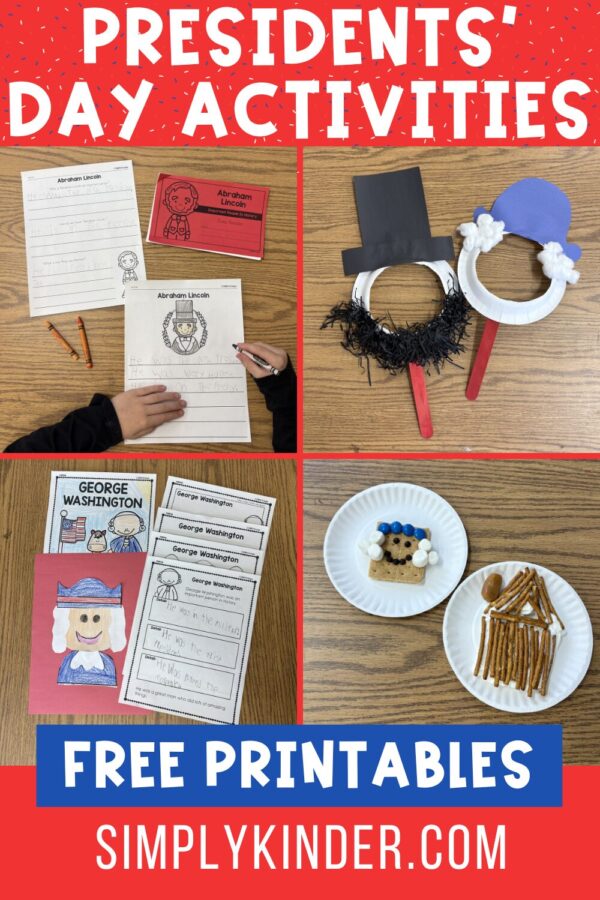 Presidents' Day Activities - Simply Kinder