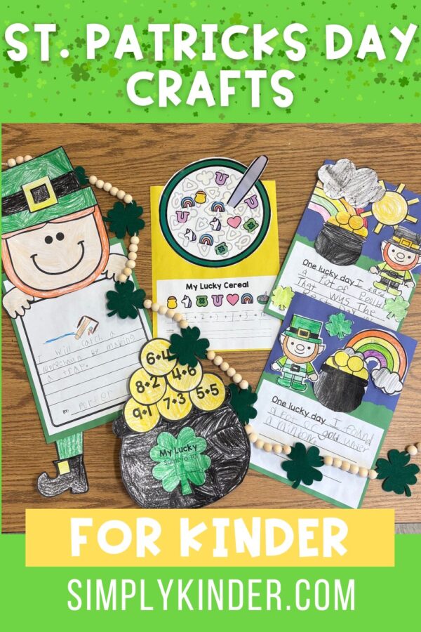 St. Patrick's Day Crafts for Kindergarten - Simply Kinder
