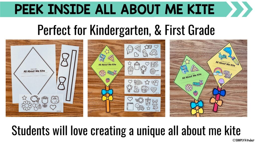 Spring Crafts Kindergarten: Flower, Butterfly, Kite, Bulletin Board ...