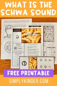 What is the Schwa Sound & Teaching Tips - Simply Kinder