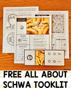 What is the Schwa Sound & Teaching Tips - Simply Kinder