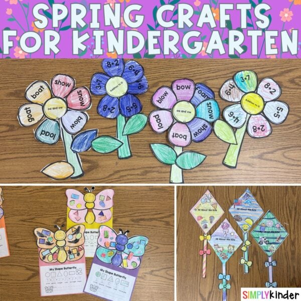 Spring Crafts for Kindergarten - Simply Kinder