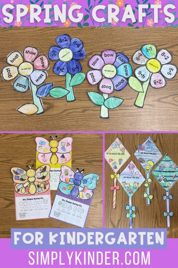 Spring Crafts for Kindergarten - Simply Kinder