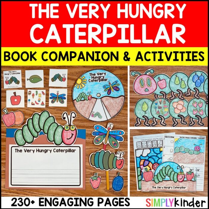 The Very Hungry Caterpillar Kindergarten Activities - Simply Kinder