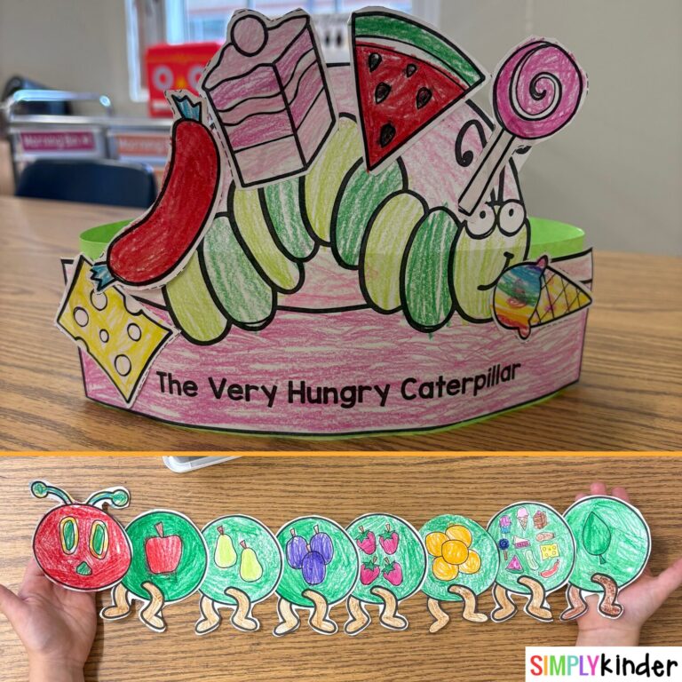 The Very Hungry Caterpillar Kindergarten Activities - Simply Kinder