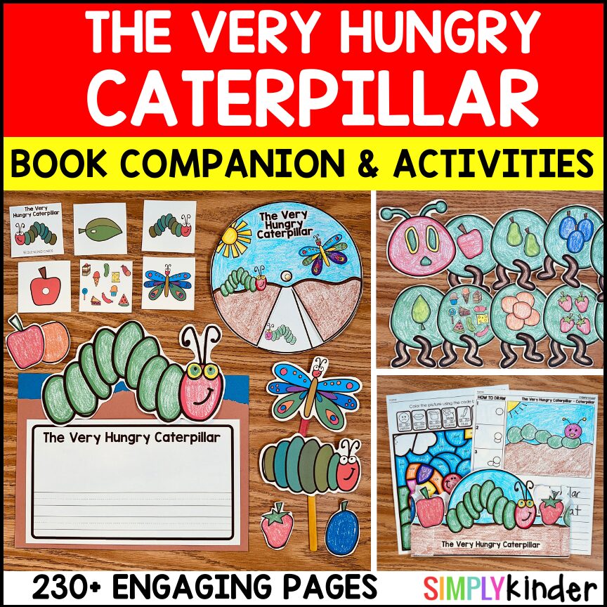 The Very Hungry Caterpillar Kindergarten Activities - Simply Kinder