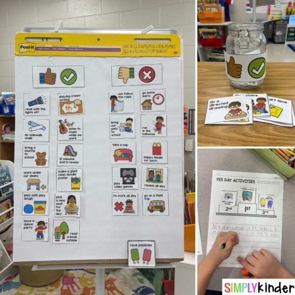 Yes Day in Kindergarten - Simply Kinder