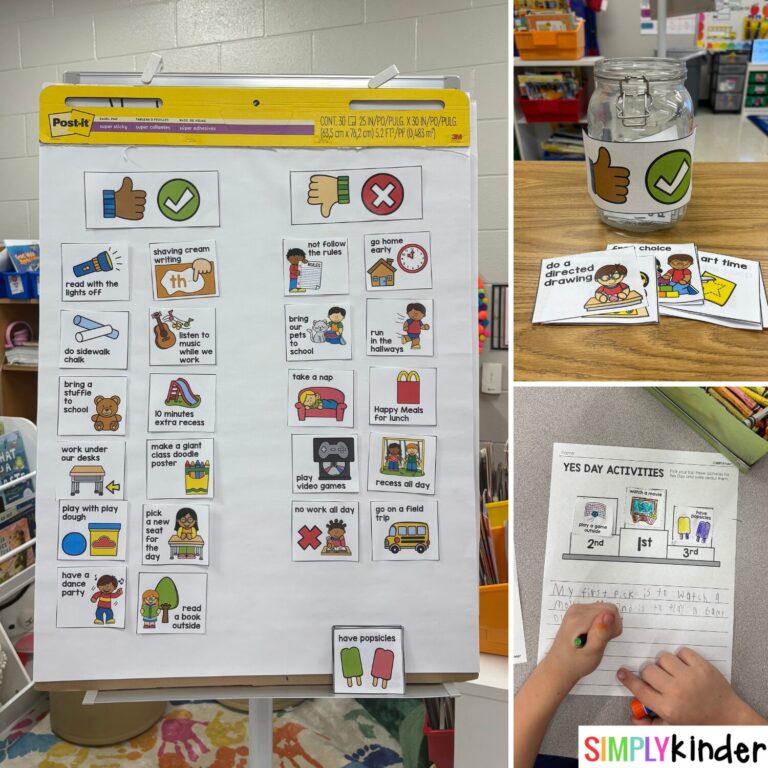 Yes Day in Kindergarten - Simply Kinder
