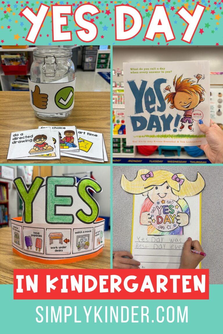 Yes Day in Kindergarten - Simply Kinder